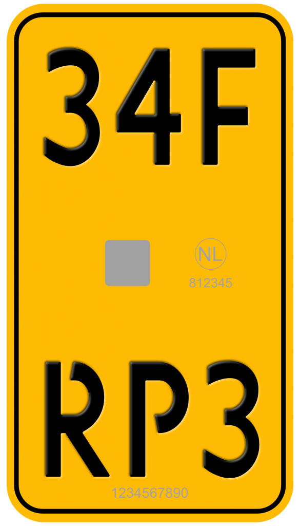 Teunis Rijssen – Kentekenplaten